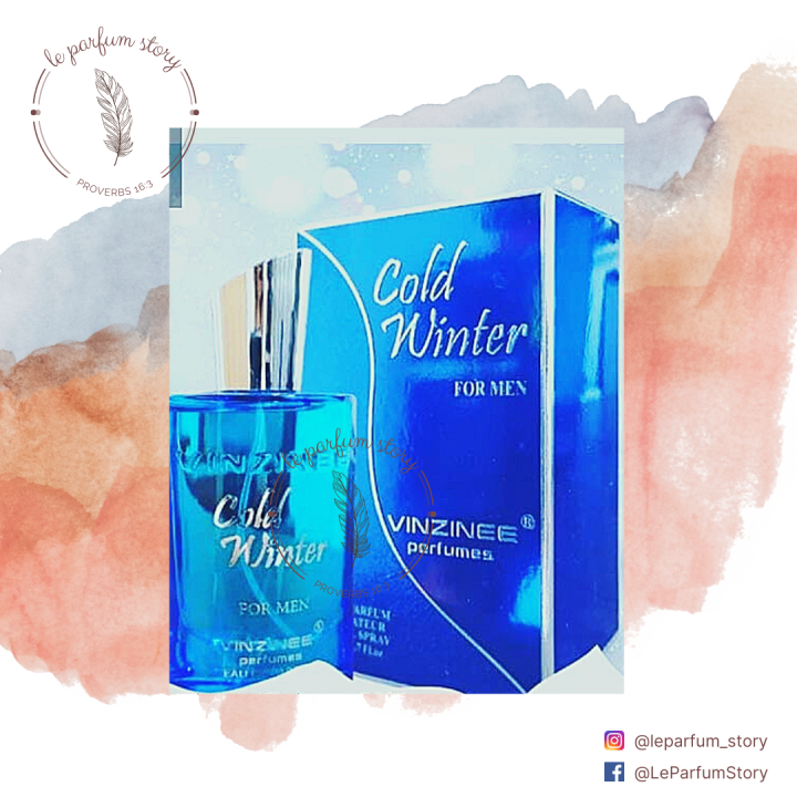 Cold Winter by Vinzinee Perfumes for Men, Eau De Parfum 50ML | Lazada PH