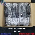 Mực in LM33B L-MARK dùng cho máy LK-320, LK-330 màu Đen 12mmx80m - ( 1 ...