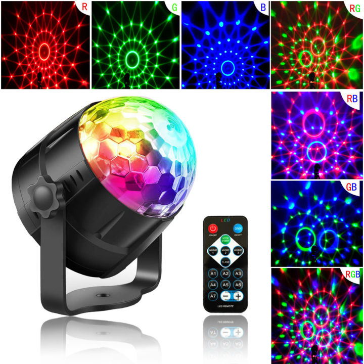 [Ready Stock] Mini LED RGB Laser Projector Stage Lighting DJ Disco ...