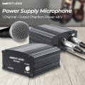 merek TaffSTUDIO Phantom Power Supply Microphone Condenser 1 Channel ...