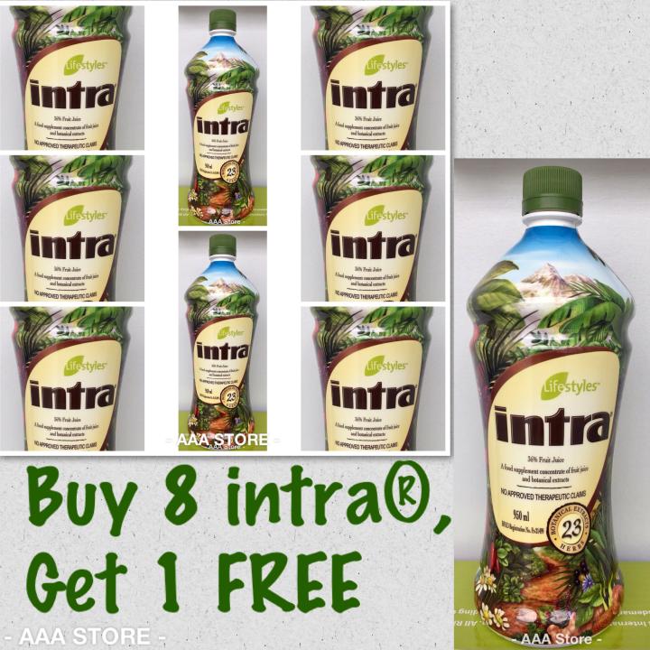 intra Food Supplement Concentrate of 23 Botanical Extracts (Buy 8, Get ...