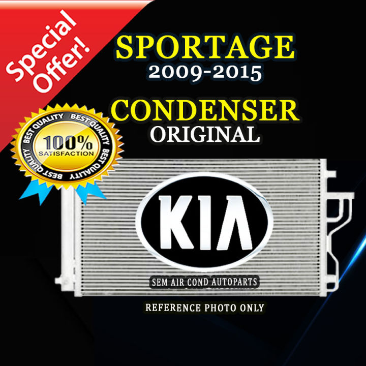 KIA SPORTAGE 2009-2015 YEAR ORIGINAL CONDENSER (CAR AIRCOND SYSTEM ...