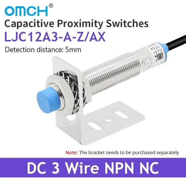 Omch M12 Capacitive Switch Ljc12a3 Serise Inductive Proximity Sensors ...