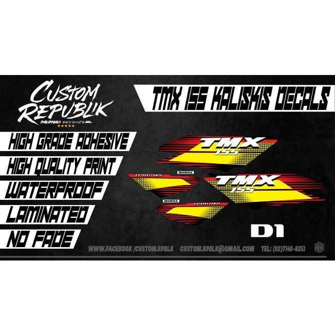Honda Tmx 155 Kaliskis Decals Set | Lazada PH