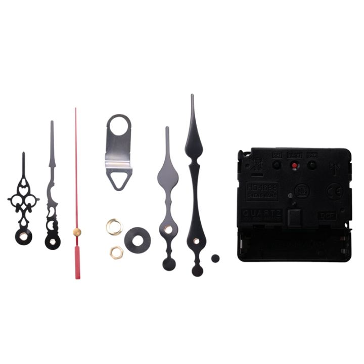 Radio Controlled Silent DIY Clock Movement Mechanism Kit Germany DCF ...