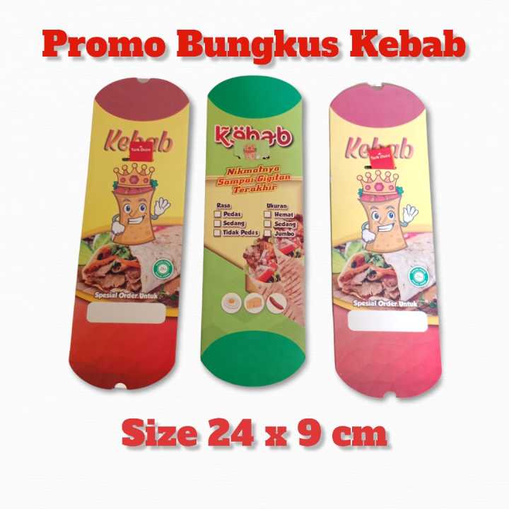 Bisa COD Kertas Kebab Terbaru Murah Berkualitas // Kertas Kemasan Kebab ...