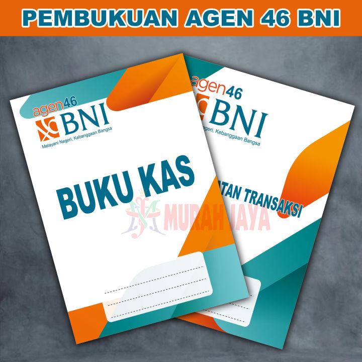 BUKU KAS AGEN 46 BNI | BUKU CATATAN TRANSAKSI AGEN 46 BNI | Lazada ...