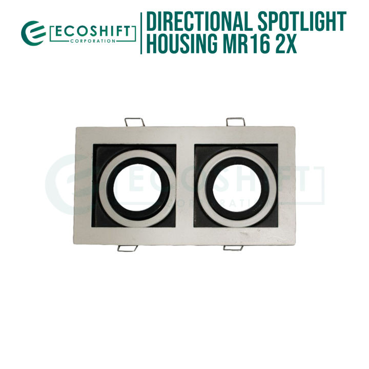 EcoShift | 2pcs LED Spot light B&W Rectangular Fixture | Lazada PH