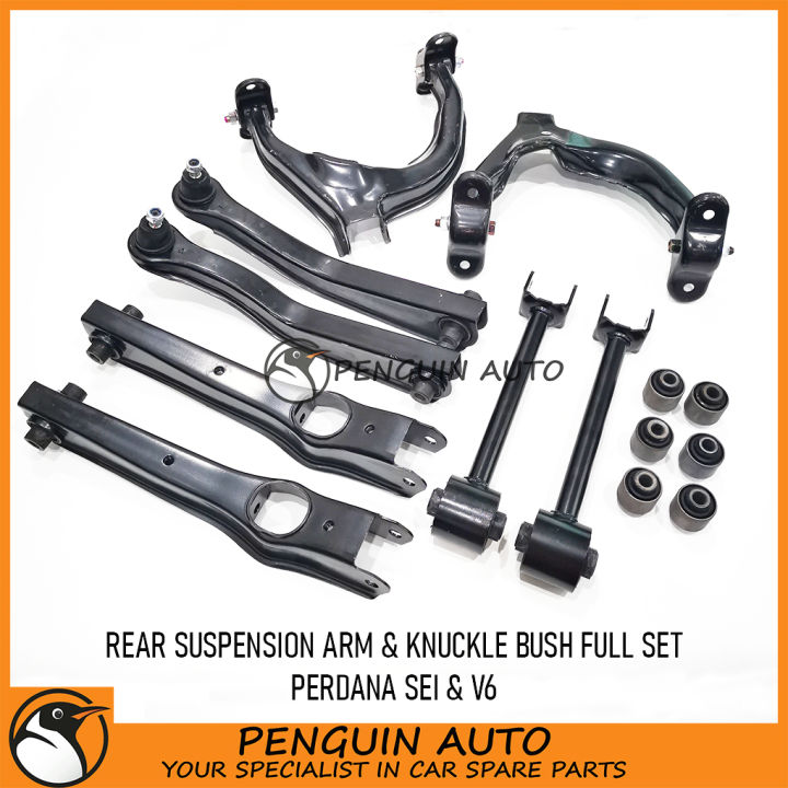 PROTON PERDANA SEI E55 / V6 E54 REAR SUSPENSION LOWER ARM & UPPER ARM ...