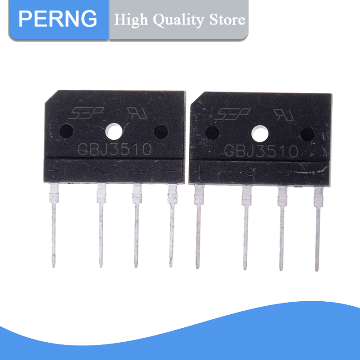[PERNG] Tehe 5 PCS GBJ3510 35A 1000 V Diode Bridge Rectifier | Lazada PH