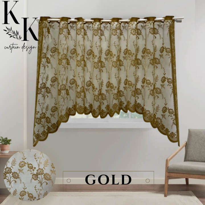 READY STOCK! - Anak Langsir Tingkap (W)62" x (H)29" / Langsir Dapur ...