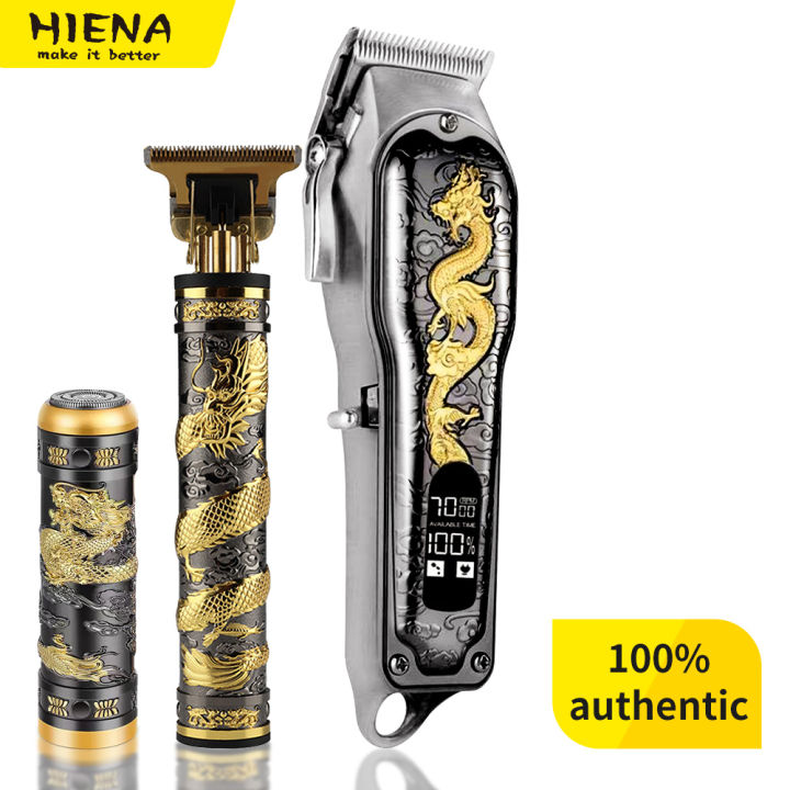 HIENA Dragon Professional Hair Clipper Cordless Hair Trimmer For Men ...