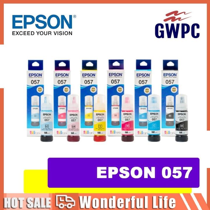 Epson 057 Genuine Ink bottle for L8050 L18050 Printer | Lazada PH