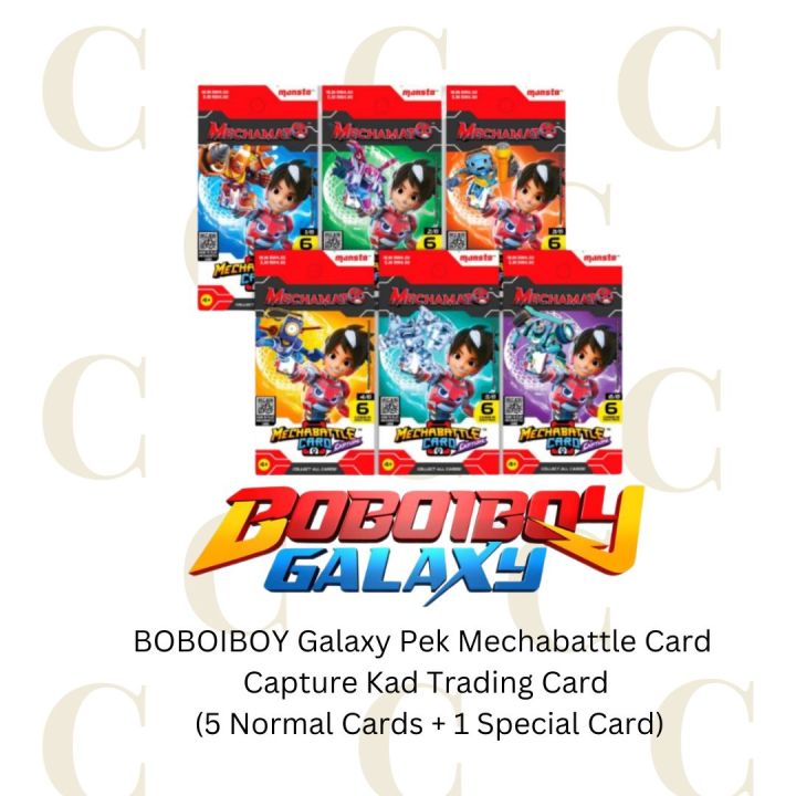 BOBOIBOY Galaxy Card : Pek Mechabattle Mechamat | Lazada