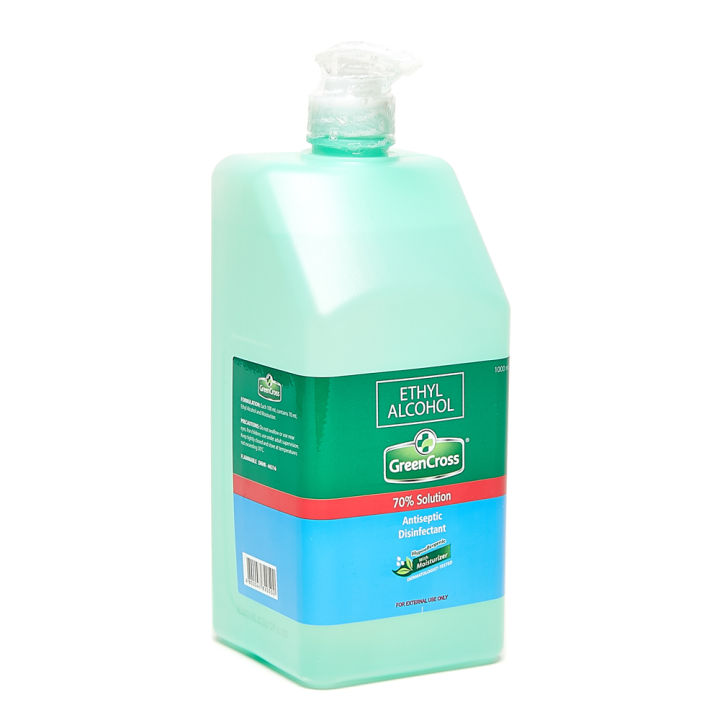 Green Cross 70% Solution Ethyl Alcohol 1L | Lazada PH