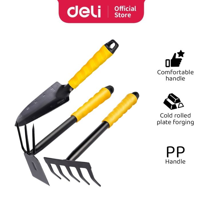 Deli Tools DL580813 Gardening Rake Precision Adjustment (30cm) | Lazada
