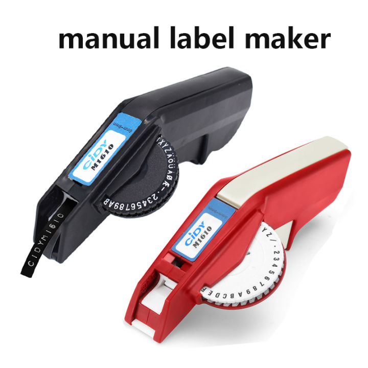1610 Label maker machine 1610 Manual typeprinter Dymo Manual Label ...