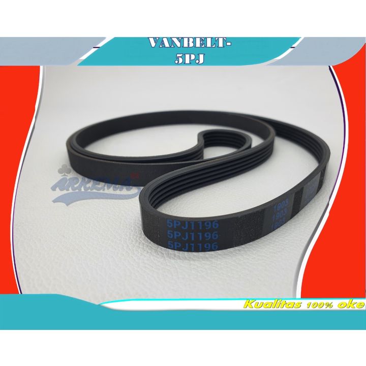 VAN-BELT 5PJ-1196 KARESU | V-BELT DRIYER MESIN CUCI 1 TABUNG | TALI ...