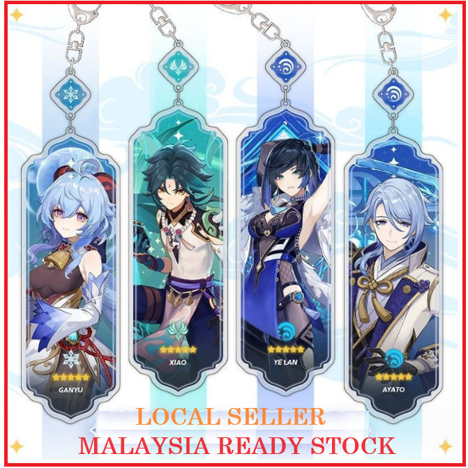Genshin Impact Acrylic Keychains Anime Keychain Pendant Yae Miko Raiden ...