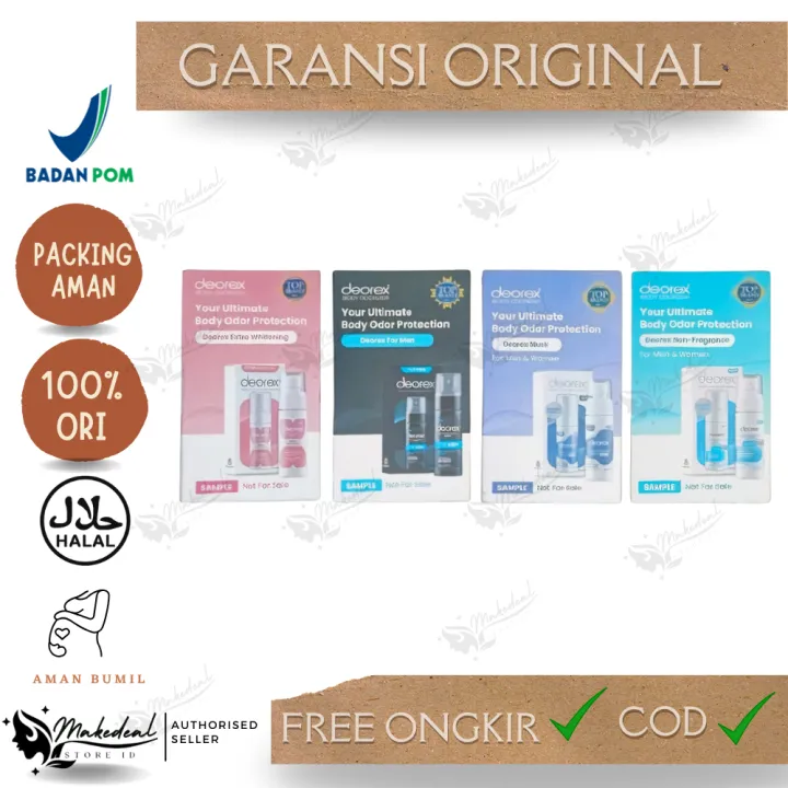 DEOREX Body Odorizer Spray 5 ml ( sample ) | Lazada Indonesia