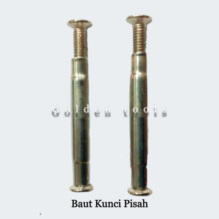 BAUT TEMBUS BAUT KUNCI PISAH HANDLE PINTU BAUT TANAM | Lazada Indonesia