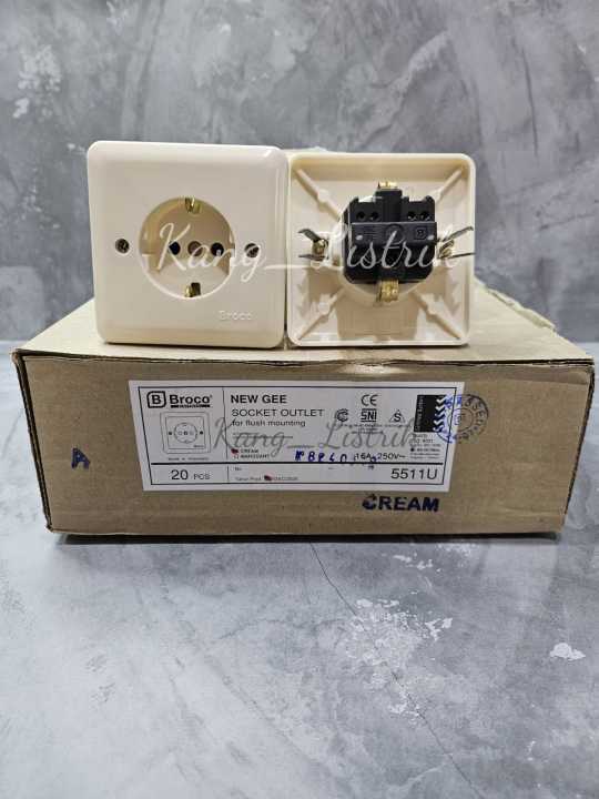BROCO NEW GEE Stop Kontak Broco IB 5511U / BROCO STOP KONTAK INBOW 5511U | Lazada Indonesia