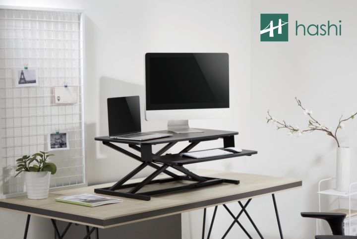 Hashi DWS30-01 Desktop Sit-Stand Workstation | Lazada PH