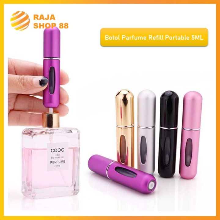 Botol Parfum Mini Portable Botol Parfume Travel Isi Ulang 5ML | Lazada ...