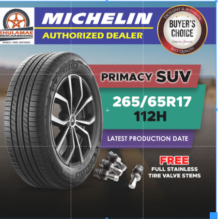 MICHELIN 265/65 R17 112H PRIMACY SUV | Lazada PH
