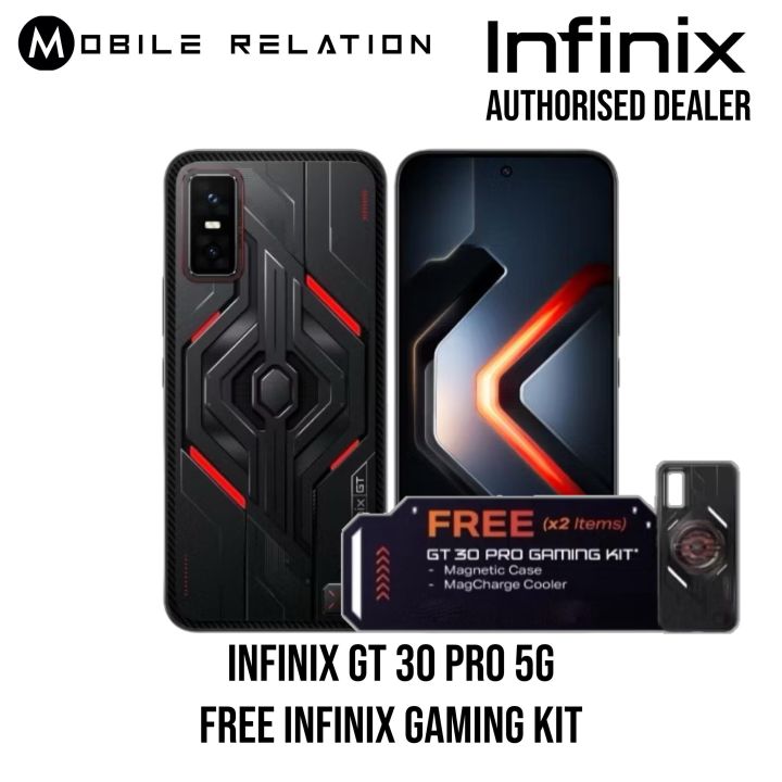 Infinix GT 30 Pro 5G | 24GB RAM + 256GB ROM | FREE Official Gaming Kit ...