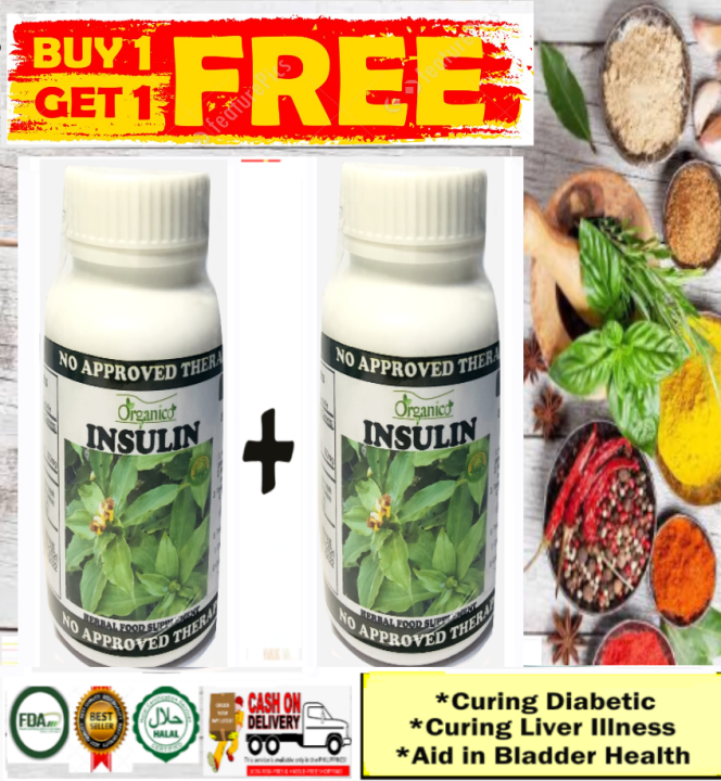 Bundle of 2 Most Effective Insulin (100cap x 500mg Each) | Lazada PH