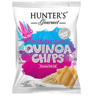 Hunter's Gourmet QUINOA CHIPS PERUVIAN PINK SALT 125gm | Lazada PH
