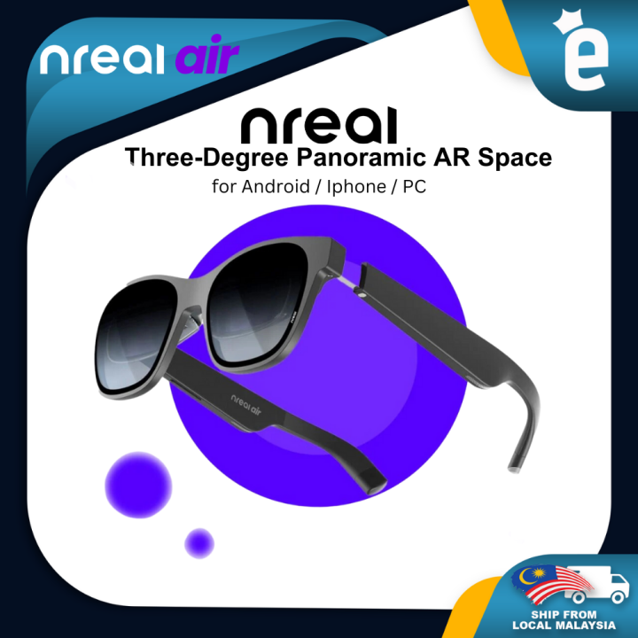Nreal Air AR Glasses Xreal Smart Glasses Micro-OLED Virtual Theater ...