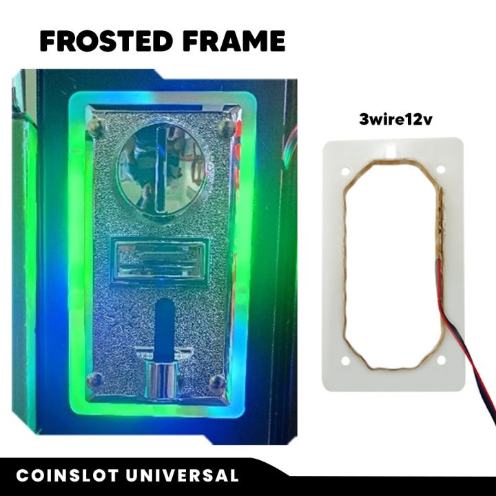 coinslot led frame pisowifi pisonet / for universal coinslot 1238 and ...