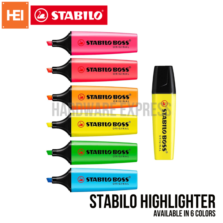 Stabilo Boss Original Highlighter (Sold per pc) | Lazada PH