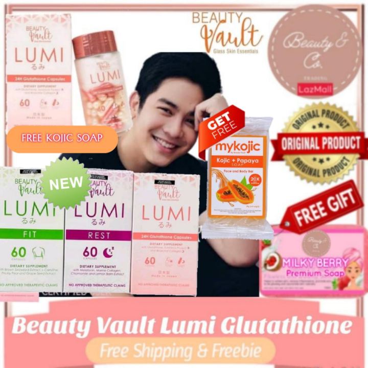 LUMI 24HR Glutathione capsule with sunblock protect and bio Active ...