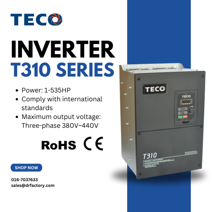 TECO T310 Series Motor Frequency Inverter 2HP-535HP | Lazada