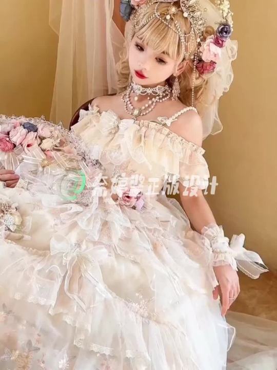 FE Nating Sauce lolita Genuine Original Flower God Flola op Lolita ...