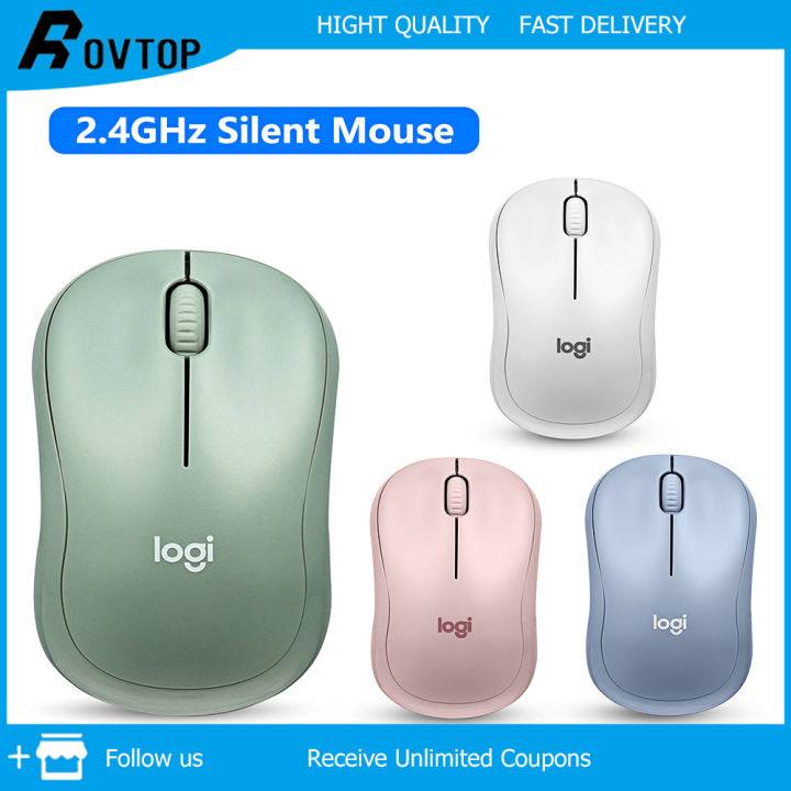 Rovtop Wireless Mouse Logitechs M221 Mouse With 2.4GHz Optical Computer ...