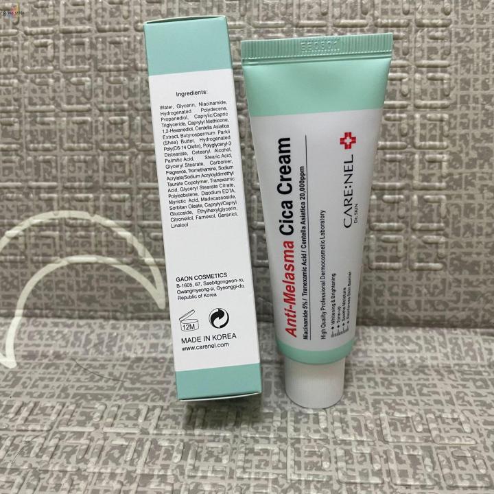 Cica Anti Melasma Cream - Centella Asiatica Brightening Tone Up ...