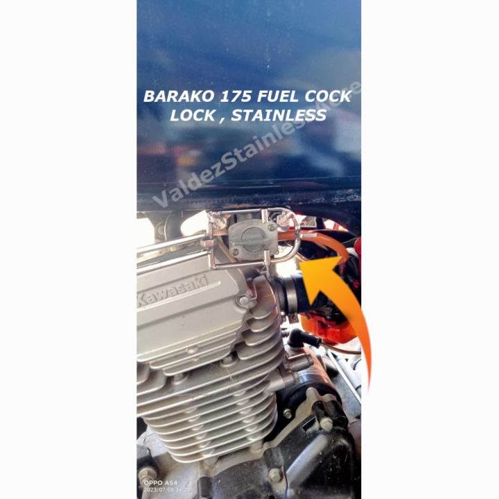 Kawsaki Barako 175 Stainless, Fuel Cock Lock | Lazada PH