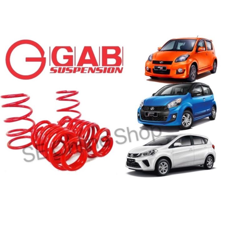 Original GAB Sport Spring Perodua Myvi Old G1 Myvi Lagi Best ICON G2 New Myvi G3 Spring Sport ...