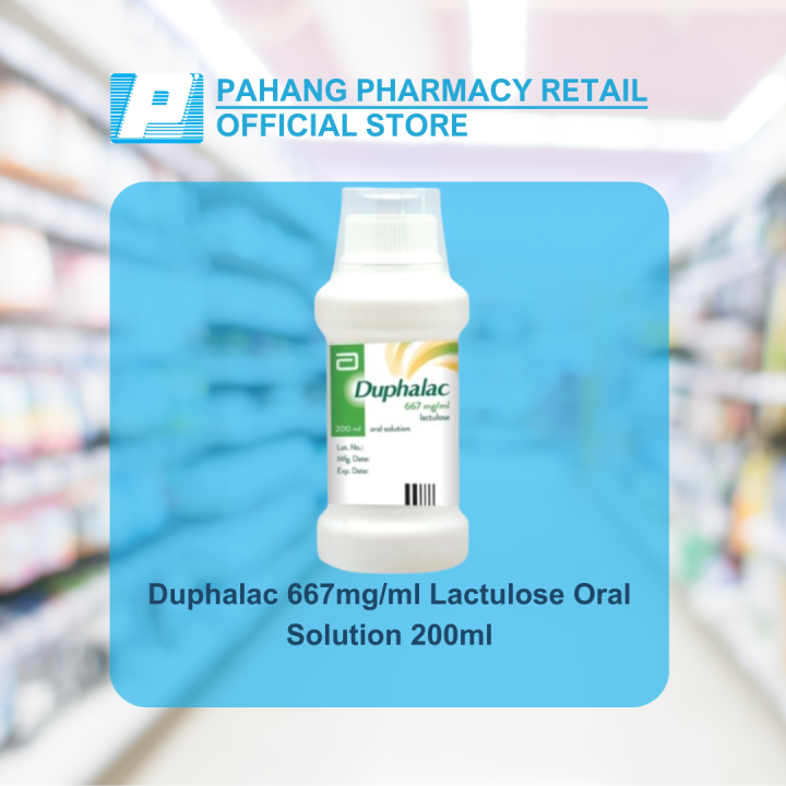 Duphalac 667mg/ml Lactulose Oral Solution 200ml [EXP:09/2025] | Lazada