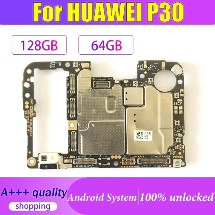 100% Original Logic Board For HUAWEI P30 Motherboard With Full Chips ...