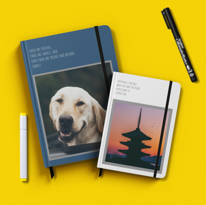 Buku Notebook Cover Cetak Foto Untuk Hadiah Custom A5 Buku Tulis Cetak ...