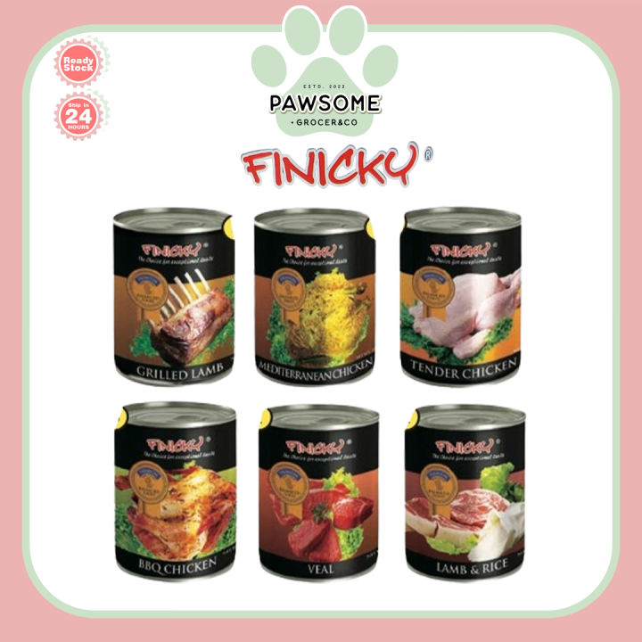 FINICKY Dog Canned Food/Dog Wet Food For Puppy/Dog 375G | Lazada