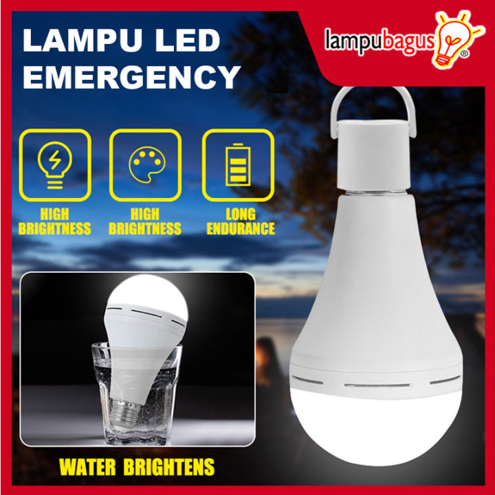 Lampu Emergency LED 8W 12W 20W / Bohlam Emergency LED Magic AC/DC ...