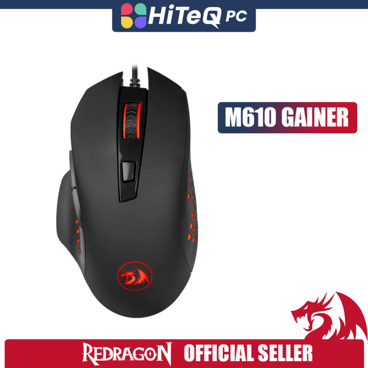 HiteqPC | Redragon M610 Gainer RGB Wired Gaming Mouse | Lazada PH