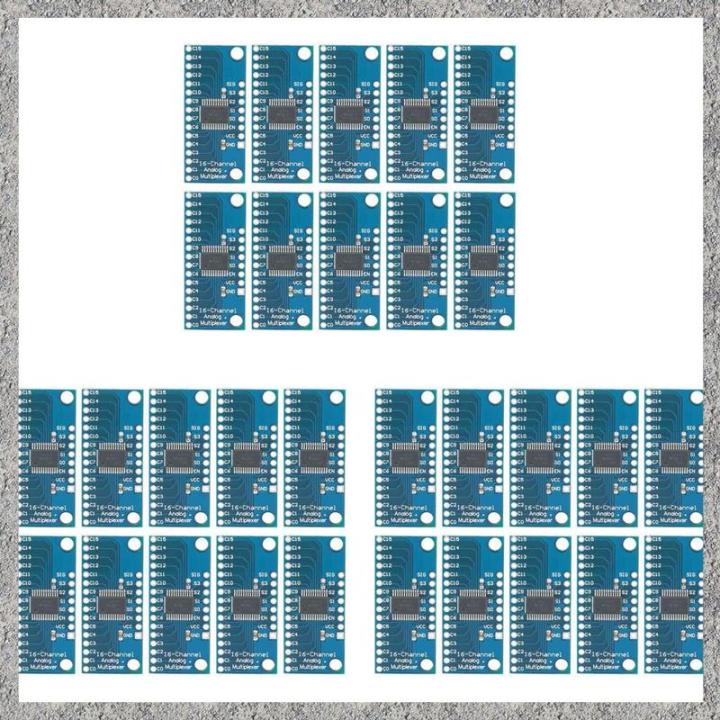 (BIGY) 30Pcs 16CH Analogue Multiplexer Module 74HC4067 CD74HC4067 ...