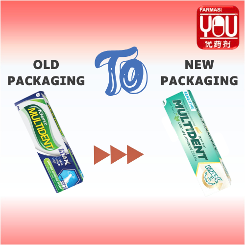 [YOUPHARMACY] Multident Advanced Denture Adhesive Cream (Mint) 60g | Lazada